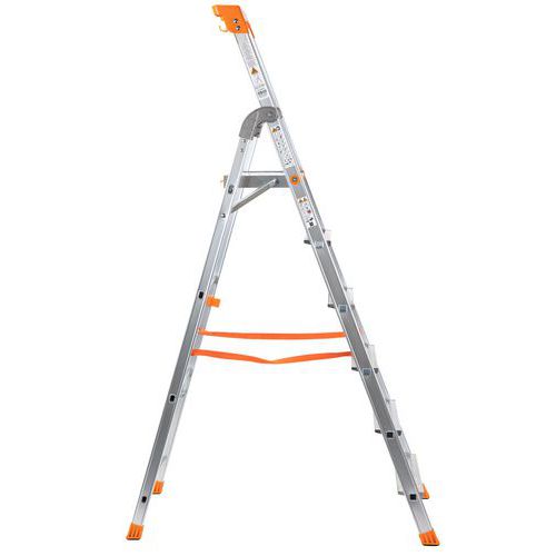 Professional Aluminium Stepladder | Ladders | Manutan