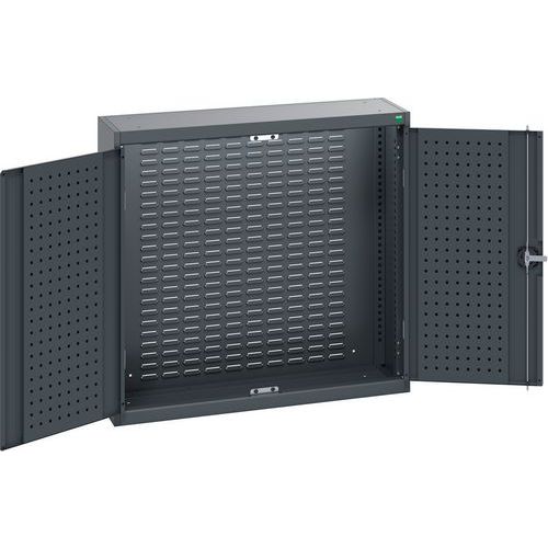 Bott Cubio 2 Door Inner Louvre Tool Storage Wall Cupboard | WxD 1050x325mm