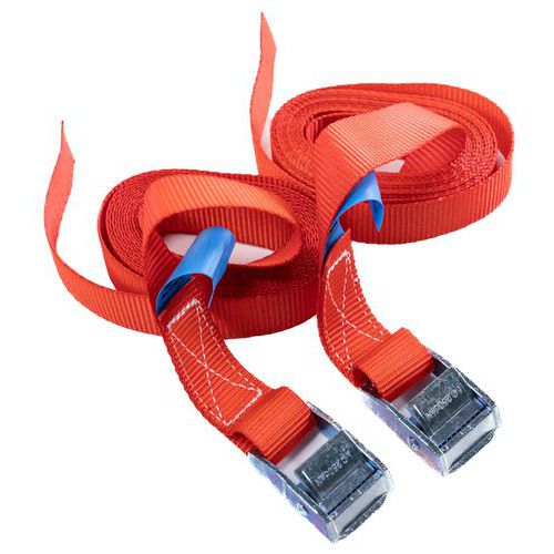 Lashing Strap with Buckle | 3m | Cranes & Lifting | Manutan UK