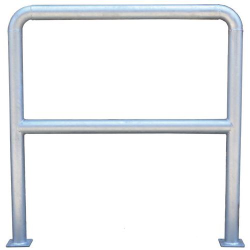 Plate-mounted safety barrier Ø 38 mm | Manutan UK