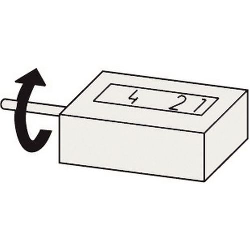 Lever counter | Direction 1| Manutan UK