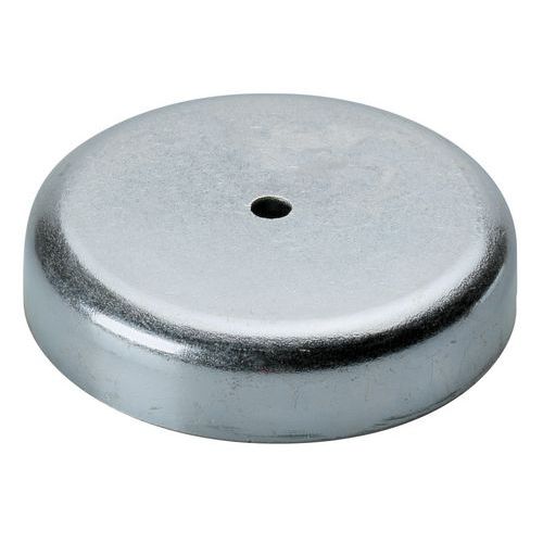 Ferrite magnet contact -With central hole - Manutan.co.uk