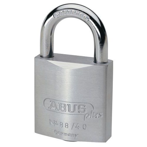 Abus Plus series 88 padlock - Keyed Different - 2 keys - Manutan.co.uk