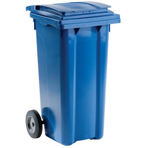 Mobile waste sorting container - 120 l - Manutan.co.uk
