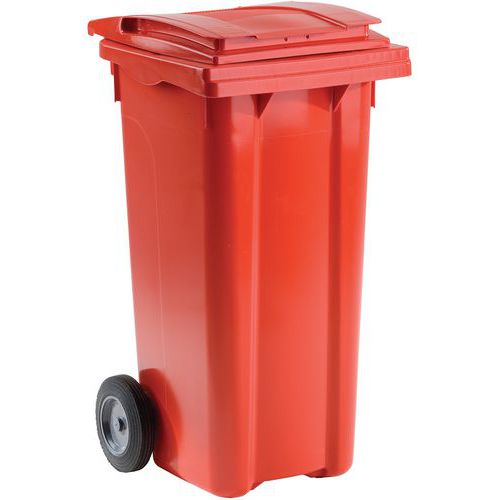Mobile waste sorting container - 120 l - Manutan.co.uk