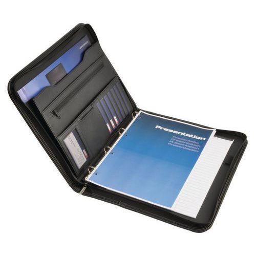 Conference folder with folding handles - Manutan.co.uk