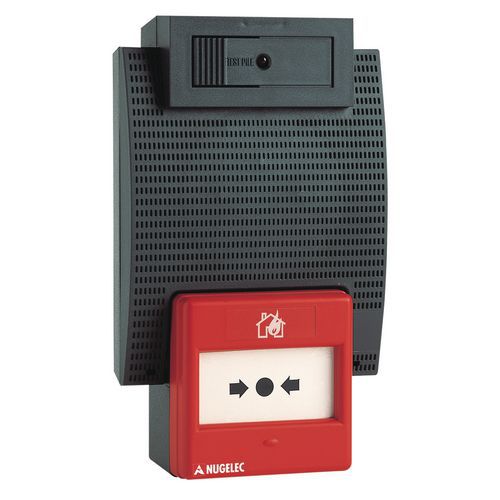 Battery-operated fire alarm case - Manutan.co.uk