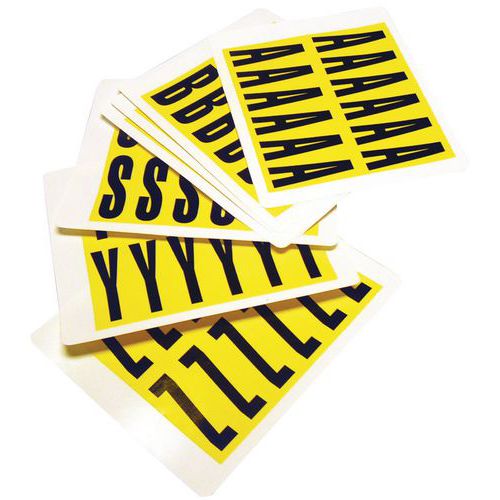 Labels - Adhesive letters | Manutan UK