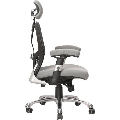High Back Managers Chair With Headrest - Wheels Or Glides – Cosmic ...