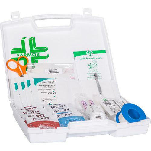 Eco first aid kit 4 people - FARMOR - Manutan.co.uk