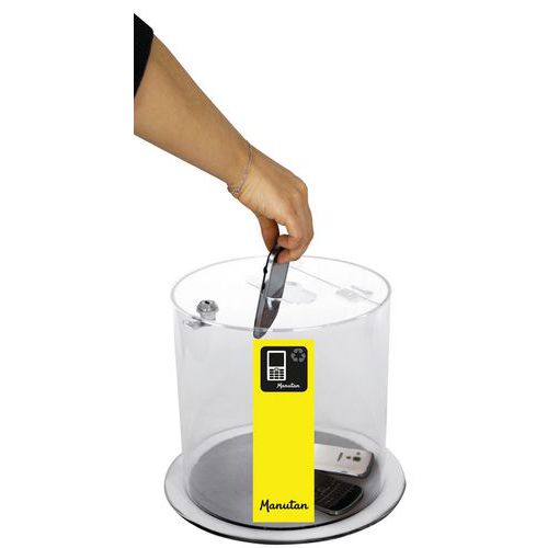 Smartphone and Battery Recycling Collector 12-37L - Manutan Expert ...