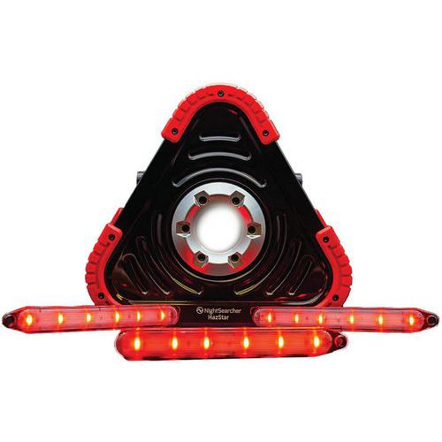 Red Triangle Multipurpose Car Hazard Warning Light & Work Light Kit