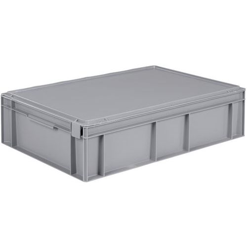 Euro Containers with Lid 28L to 75L - 600mm | Storage | Manutan