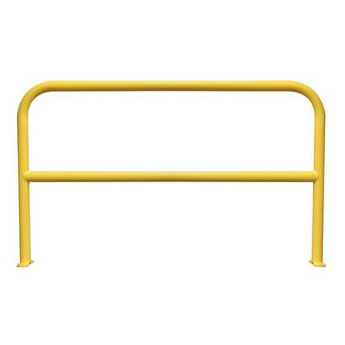 Reinforced safety barrier - Yellow RAL 1023 - Manutan.co.uk