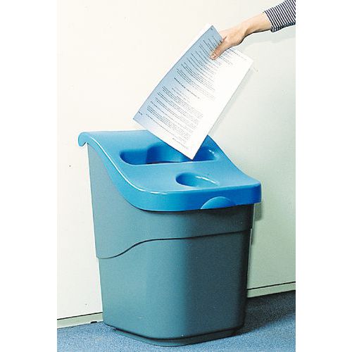 Sorting waste bin | 30 l | Manutan UK