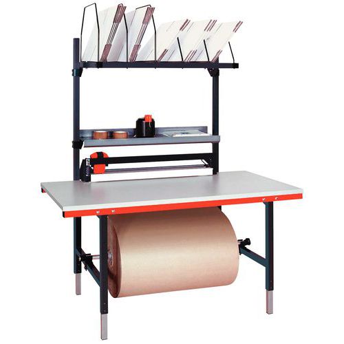Reinforced packing table - Complete - Manutan.co.uk