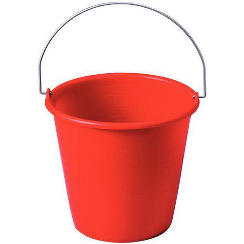 Household Cleaning Buckets - 10 Litre - Plastic & Round - Manutan ...