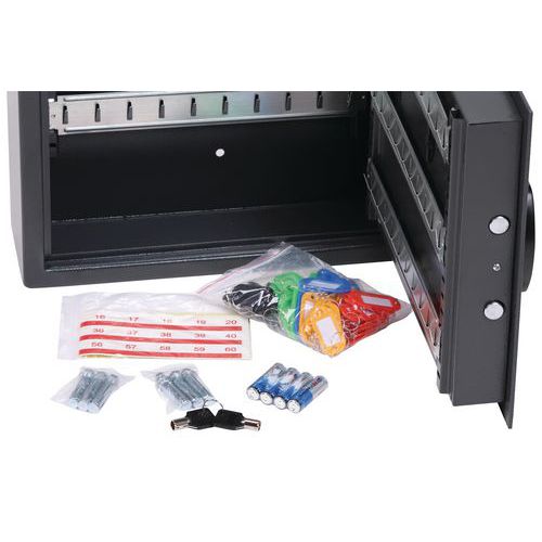 Electronic Key Cabinet - High-Security Metal Cupboard - Slimline Safes ...