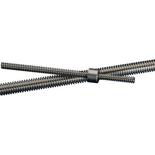 Straight trapezoidal threaded steel rod - Stafa - Manutan.co.uk