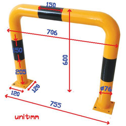 Safety Barriers - Height 350mm | Traffic & Pedestrian Control | Manutan