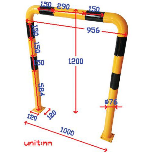 Safety Barriers - Height 350mm | Traffic & Pedestrian Control | Manutan
