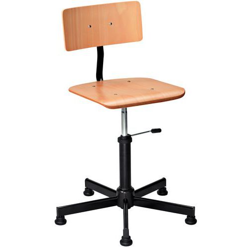 Wood workshop chair | Low | Manutan UK