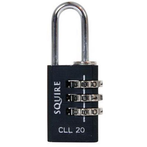 Squire Tough Lock Combination Padlock 20mm | Ironmongery | Manutan UK