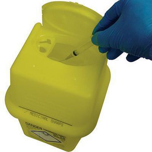 Sharps Disposal Boxes Pack of 4 | Safe Disposal Solutions | Manutan UK