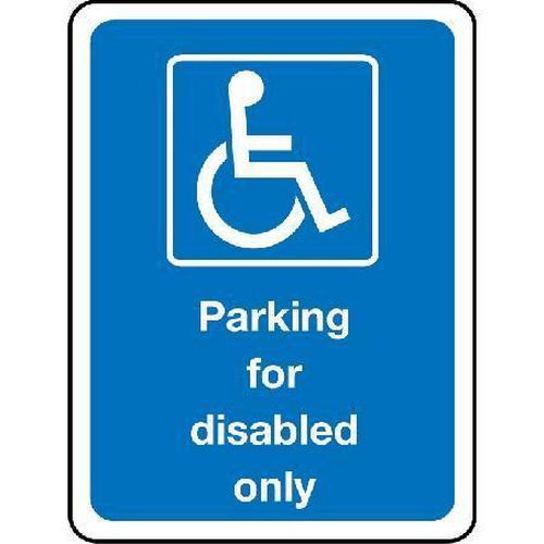 Parking for Disabled Only Sign | Signs & ID | Manutan UK