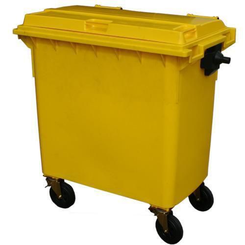 Large Four Wheel Wheelie Bin 770L | Outdoor Waste | Manutan UK