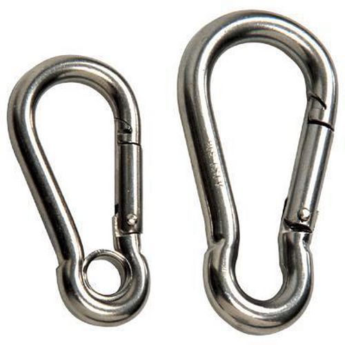 Stainless Steel Carbine Hooks | Cranes & Lifting | Manutan UK