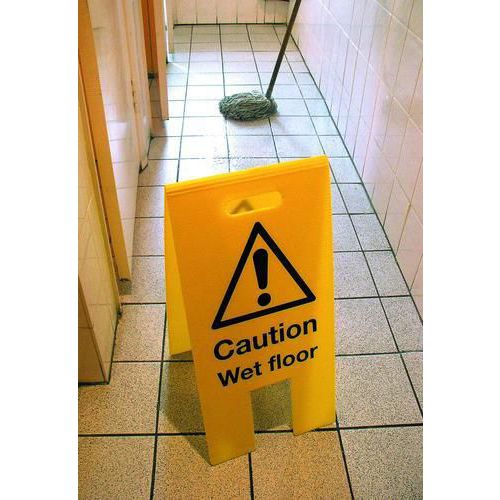 Caution Wet Floor 'A' Board Sign | Signs & ID | Manutan UK