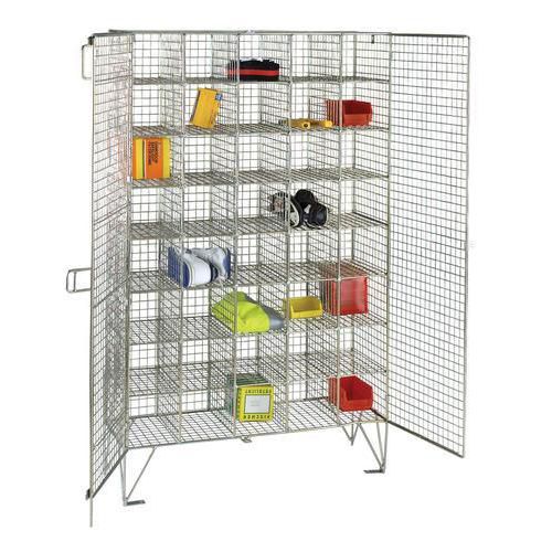 Wire Mesh Lockers 12-40 Boxes | Free Delivery | Manutan UK