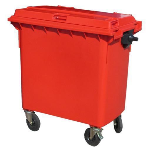 Large Four Wheel Wheelie Bin 770L | Outdoor Waste | Manutan UK