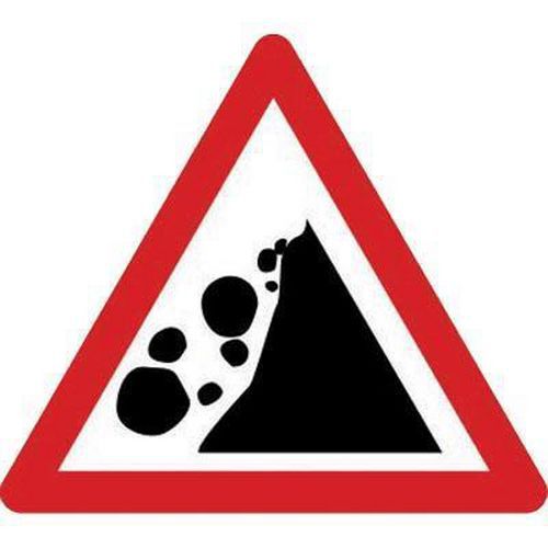Class 2 Falling Rocks - Right Sign | Signs & ID | Manutan UK