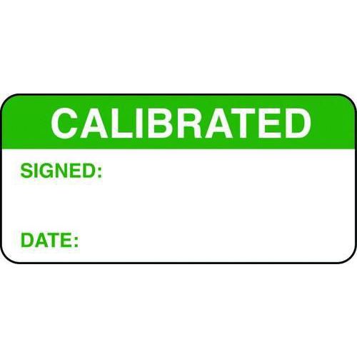 Calibrated Quality Control Labels | Quality Assurance | Manutan UK