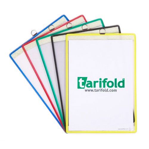Tarifold A4 Vertical Hanging Pockets - Pack of 5 - Manutan.co.uk