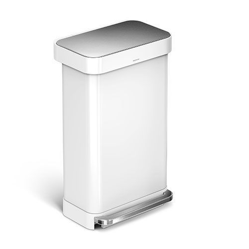Rectangular Pedal Bin | 55 L for Waste Management and Recycling