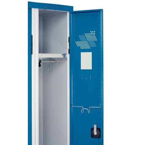 Seamline Optimum® 1-column locker - Column width: 300 mm - On feet ...
