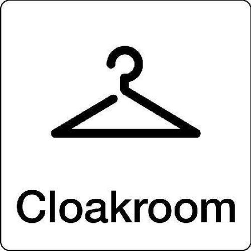 Cloakroom' Educational Information Signs | Signs & ID | Manutan UK