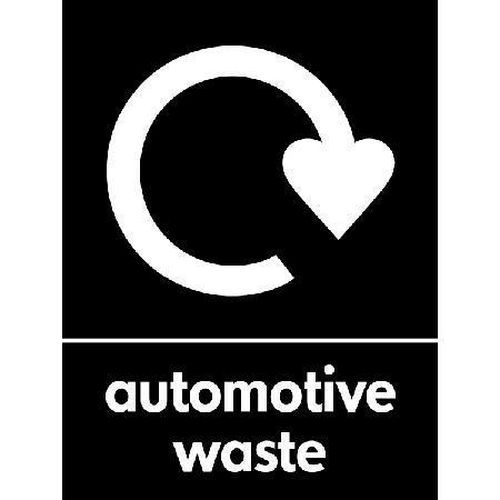 Signs And Identification | Recycling Sign | Automotive Waste Sign