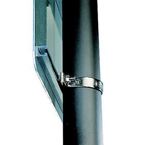 Stainless Steel Clip Sign Fitting | Signs & ID | Manutan UK