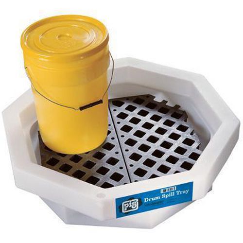 Drum Spill Trays With and Without Grating | Spill Control | Manutan UK