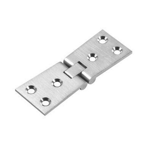 Counter Flap Hinge 100 x 38 x 3mm Satin Chrome | Ironmongery
