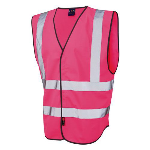 High Vis Vests Pink - Manutan.co.uk