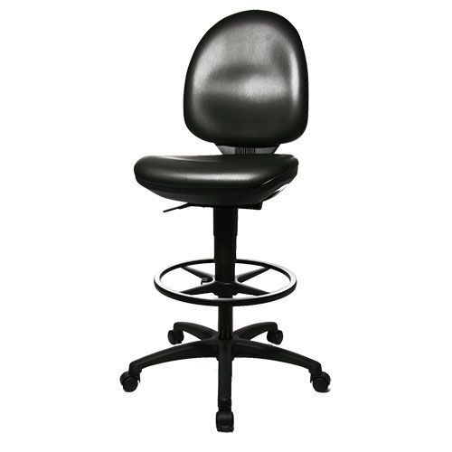 Heavy Duty Workshop Chair Black - Manutan.co.uk