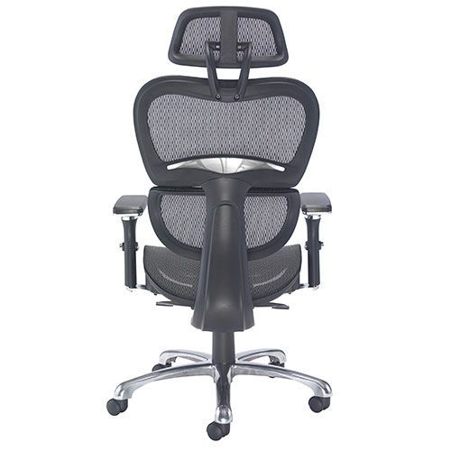 Moon High Back Mesh Office Chair with Headrest - Manutan.co.uk