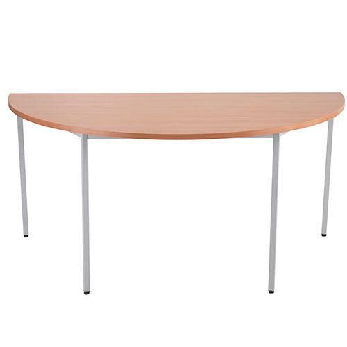 Multipurpose Semi-Circular Table | Office Furniture | Manutan UK