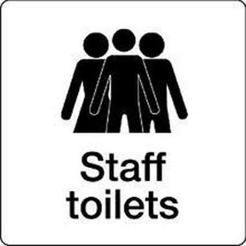 Staff Toilets - Educational Information Signs | Signs & ID