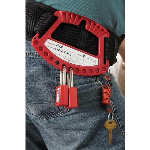 Safety Padlock Caddy | Lock Out | Security | Manutan UK